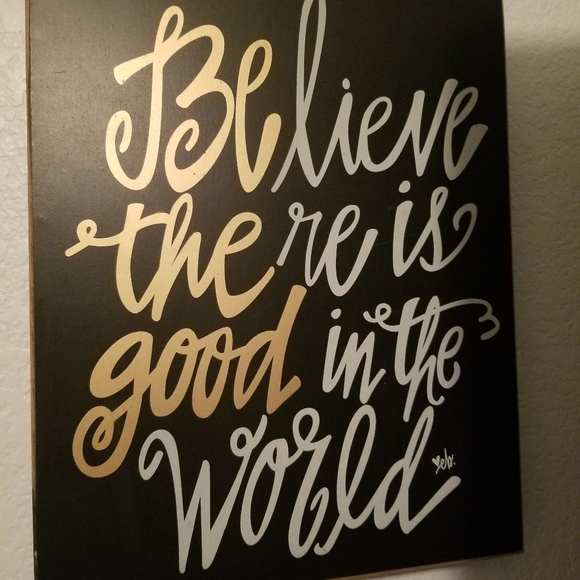 market | Accents | Be The Good Believe There Is Good In The World ...